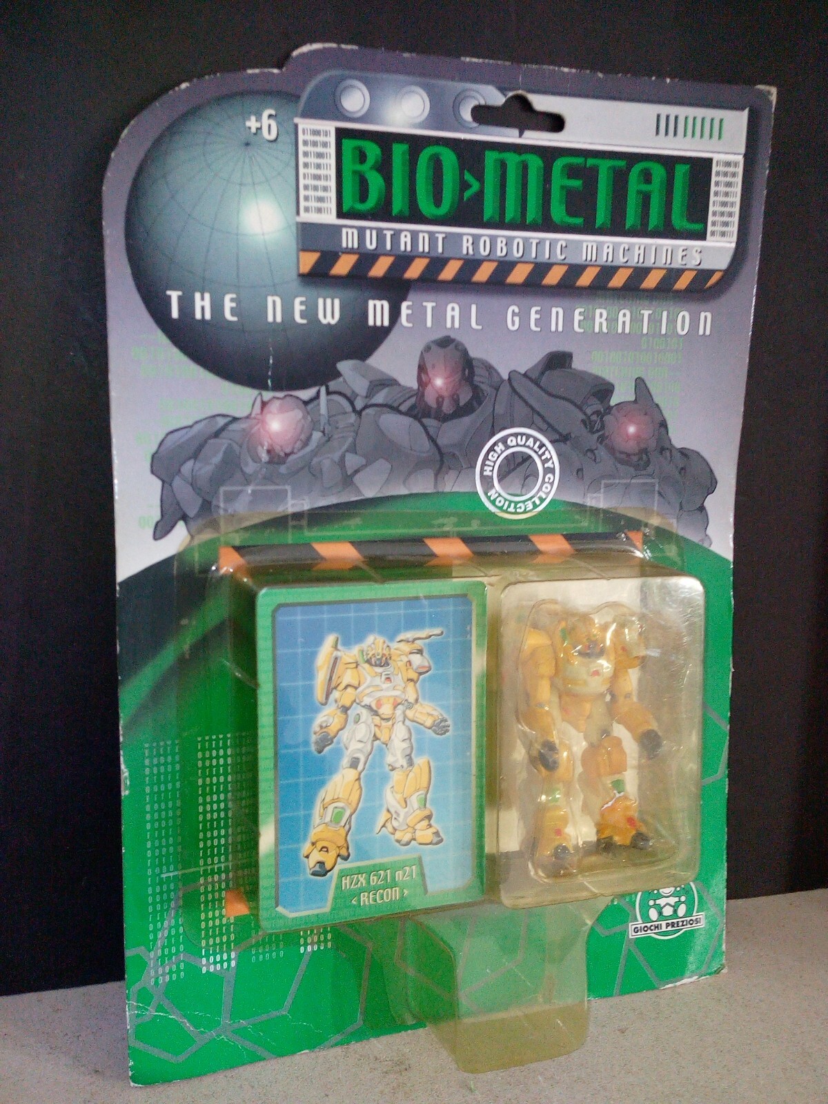 Recon Biometal Mutant Robotic Machines Giochi Preziosi 2004 Figure Mech ...