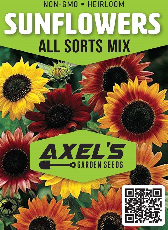Bulk Sunflower Mix for Planting | 1000+ Heirloom Non-GMO Sunflower Mix ...