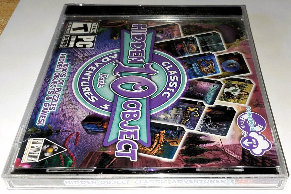 Hidden Objects Classic Adventures 5 Tri Synergy PC DVD-Rom 2019 - 10 ...