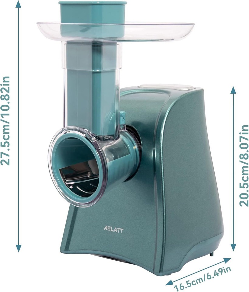 One-Touch Control Cheese Grater Machine - Electric Shredder for ...