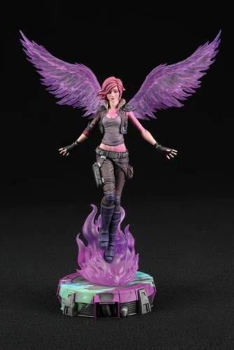 Borderlands Evil Lilith PVC 11.5" Figure Purple Statue /w Optional ...