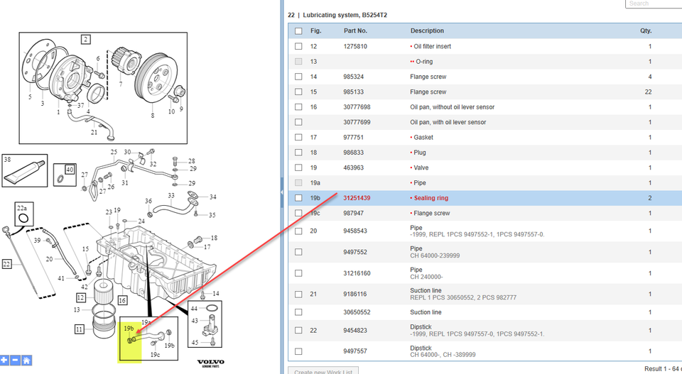 New Genuine Volvo XC90 Turbo Drain Tube Seal Ring and Gasket 31251551 ...