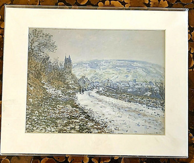 BRUCE MCGAW GRAPHICS~Monet Art Print Matted 8 x 10.5 NIP Entrance to ...