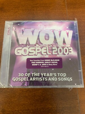 WOW Gospel 2003 by Various Artists (CD, Feb-2003, 2 Discs, Verity ...