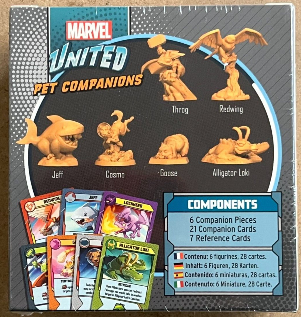 Marvel United Pet Companions - Kickstarter - MUN-KS36