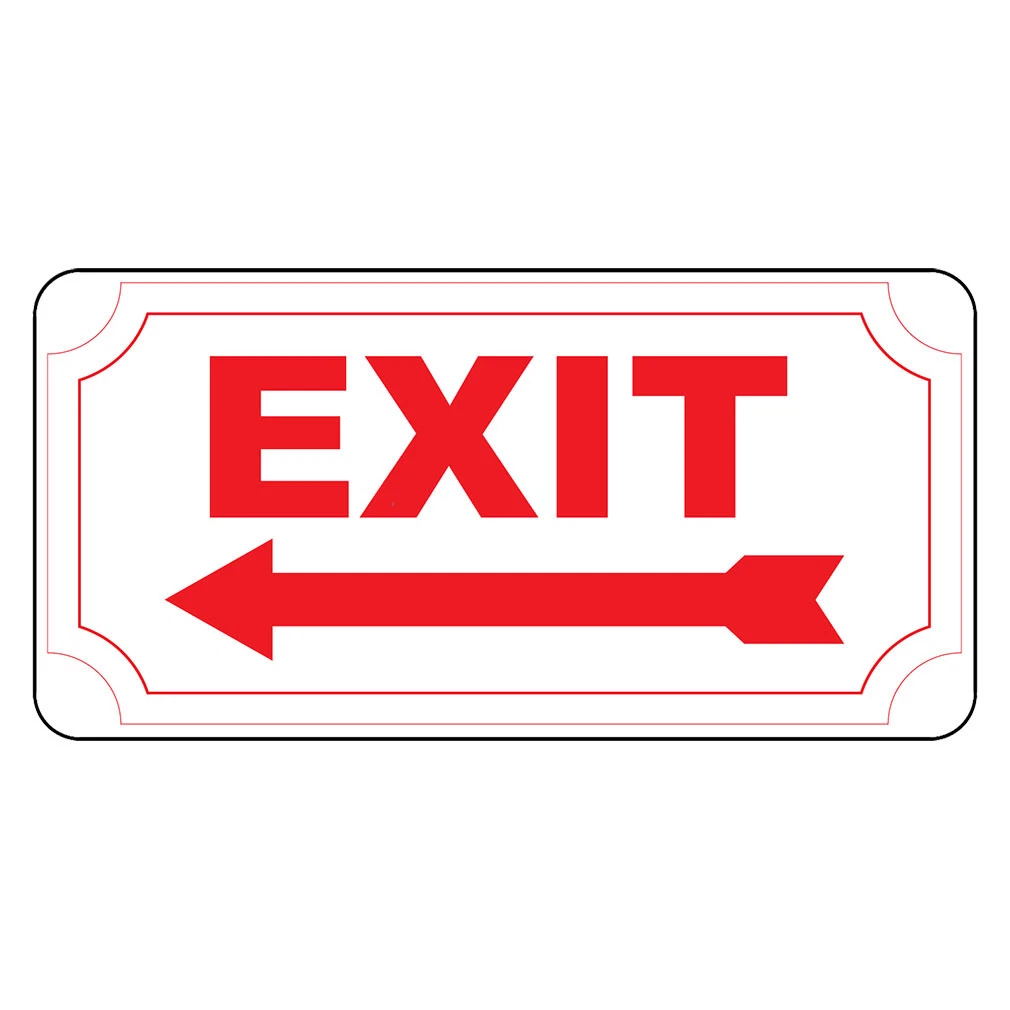 Exit Sign Clipart
