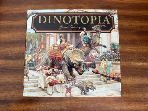 Dinotopia: A Land Apart from Time by James Gurney (1992, HC/DJ) 1st ...