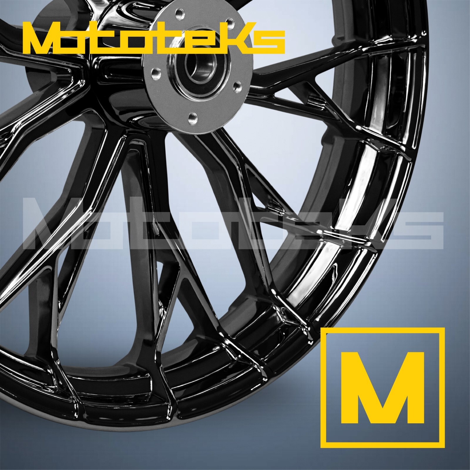 21" 21X3.5 RAIDER MAG WHEEL BLACK FOR HARLEY TOURING MODELS FRONT RIM ...