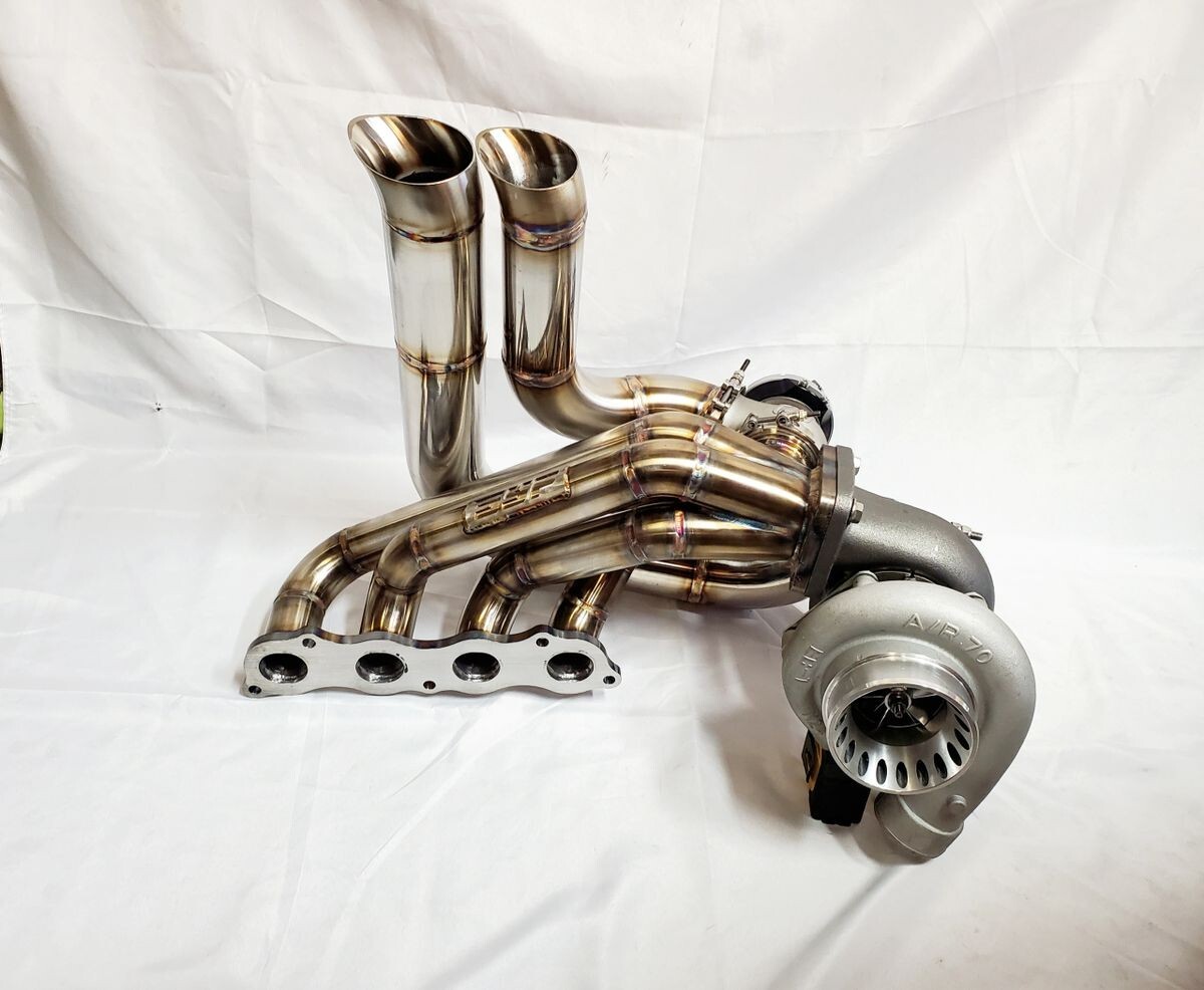 HONDA K20 K24 SIDEWINDER TURBO MANIFOLD T3 T4 STAINLESS | eBay