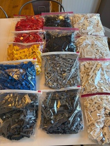 Bulk LEGO Pieces. Sorted By Color and Type. Most are 1 Pound Lots | eBay