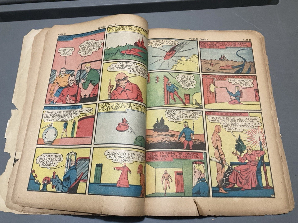 Science Comics #2 1940, Golden Age Dynamo, Lou Fine Nude Good Girl Cover | eBay