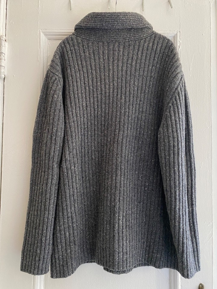 Pendleton Donegal Shawl Cardigan Sweater Lambswool Heritage Thomas Kay ...