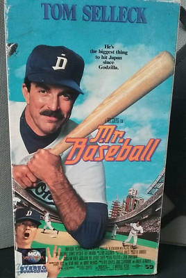 Mr. Baseball (VHS, 1997) TOM SELLECK KEN TAKAKURA AYA TAKANASHI ...