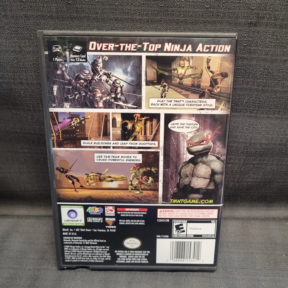 TMNT (Nintendo GameCube, 2007) Video Game 8888153412 | eBay