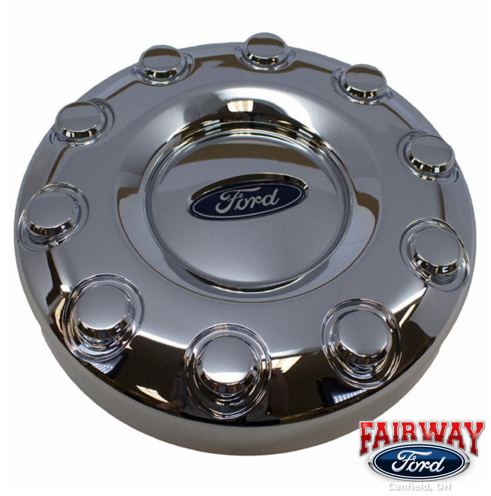 05-16 Super Duty OEM Ford F-450 F-550 2WD Front Wheel Cap Cover 5C3Z ...