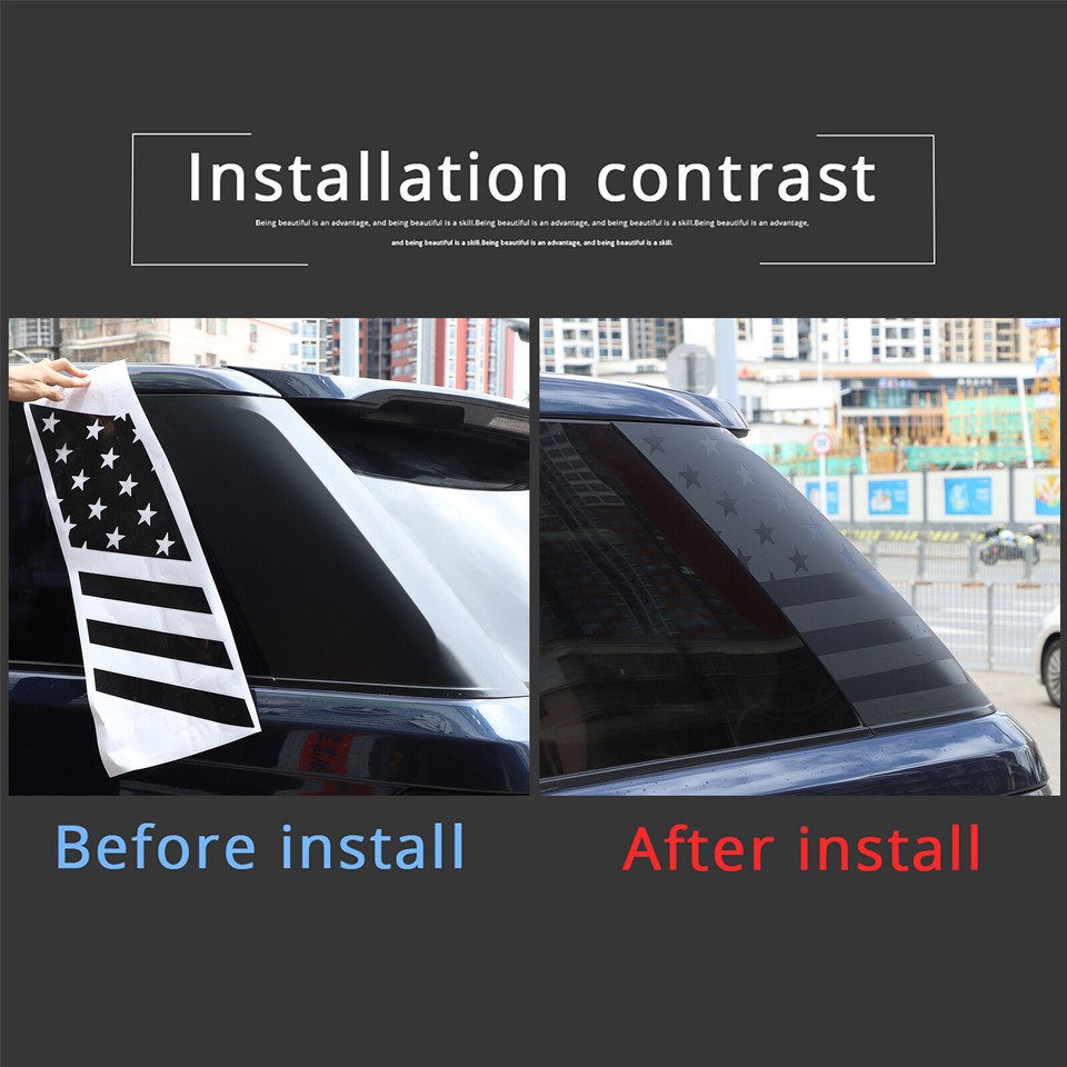 2pcs US Flag Rear D-pillar Sticker For Land Rover Range Rover Sport ...