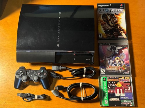 Sony PlayStation 3 PS3 CECHA01 Backwards Compatible 60GB Tested ...
