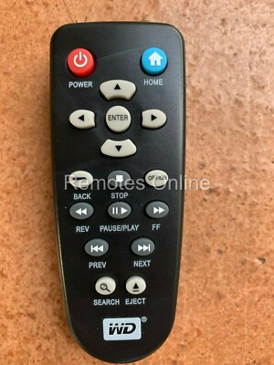 Western Digital WD TV Live HD Media Player Box Replacement Remote ...