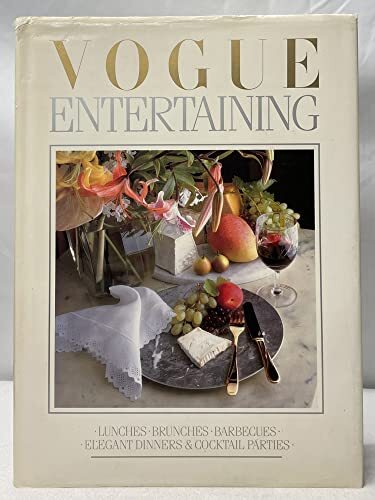"Vogue" Entertaining by June McCallum Hardback Book The Fast Free ...