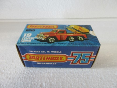 Matchbox Superfast 19 Cement Truck | eBay