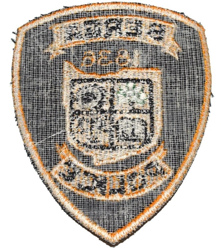BEREA OHIO OH Sheriff Police Patch BOOK SCALE TREE VINTAGE OLD MESH LG ...