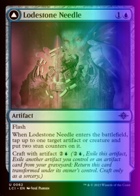 MTG Lodestone Needle (62/535) The Lost Caverns of Ixalan LP FOIL | eBay