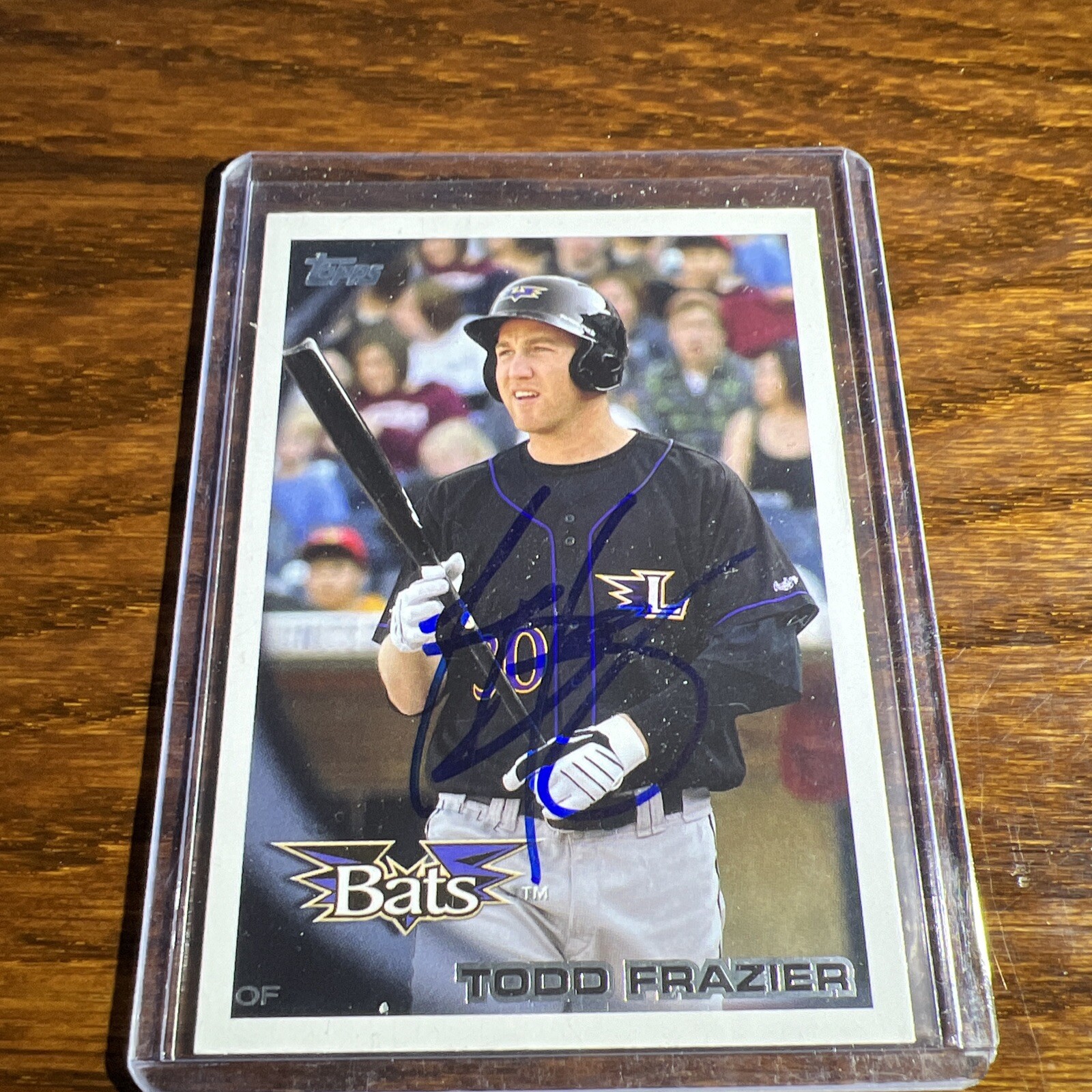 Todd Frazier Autographed 2010 Topps Minor League Card #227 Louisville ...