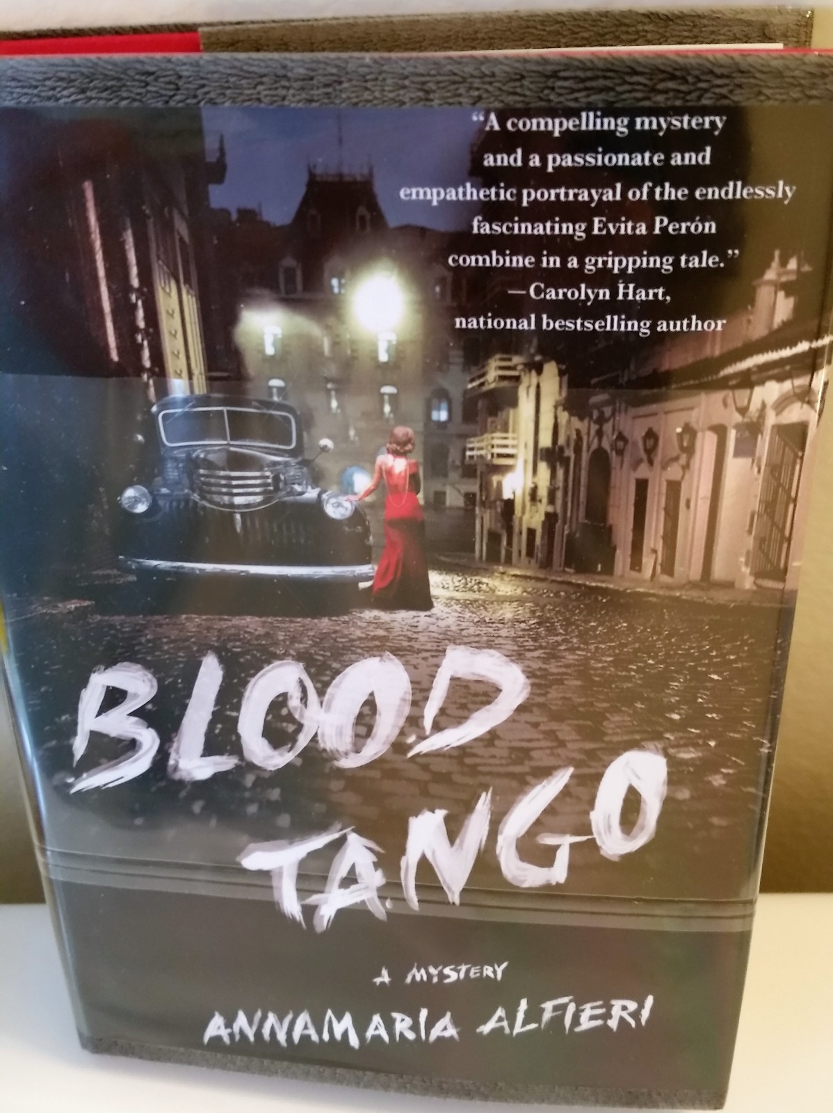 BLOOD TANGO by Annamaria Alfieri ~ SIGNED 1st/1st + Promo Postcard ...