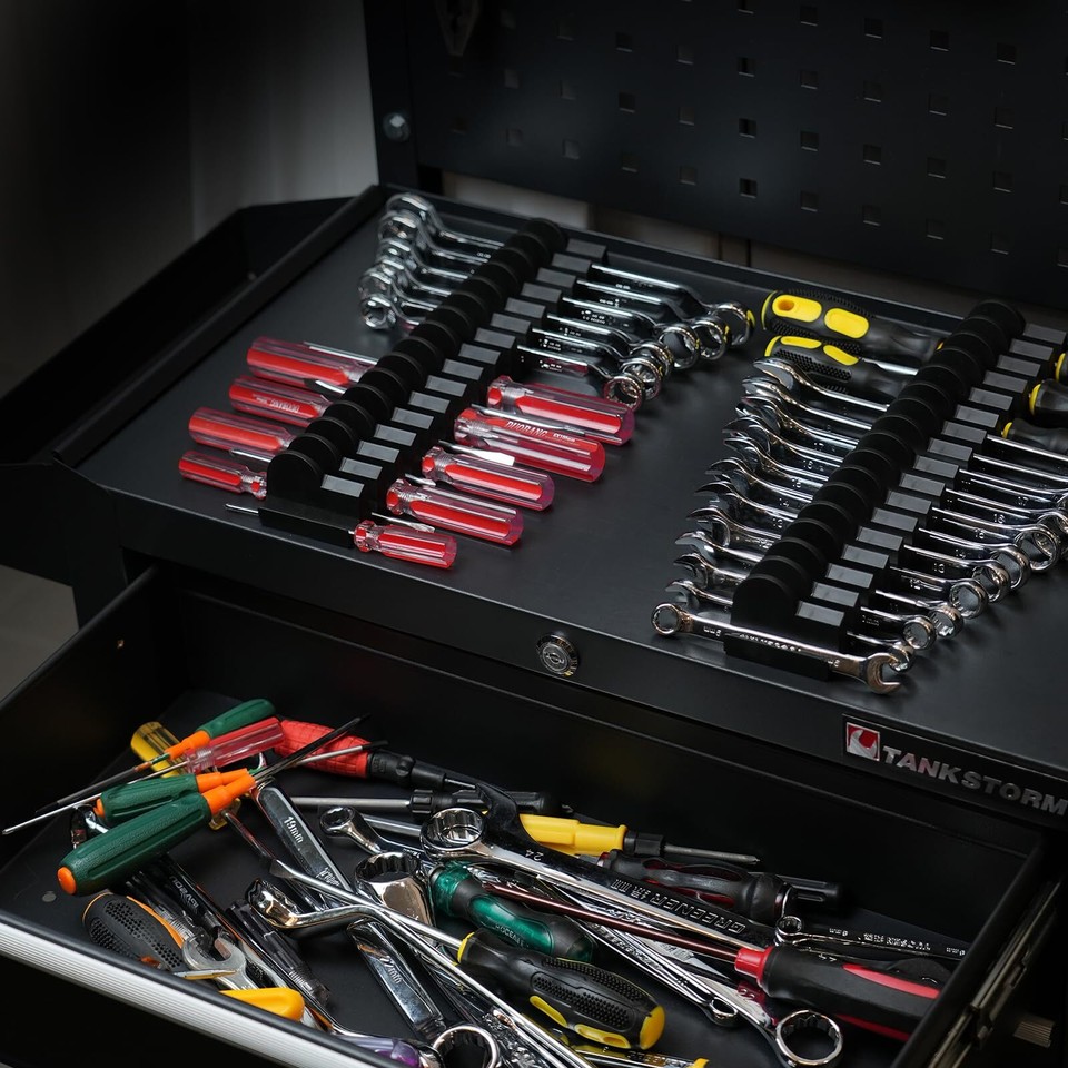 48 Pcs Modular Wrench Organizers For Tool Drawers Wrench Rack With ...