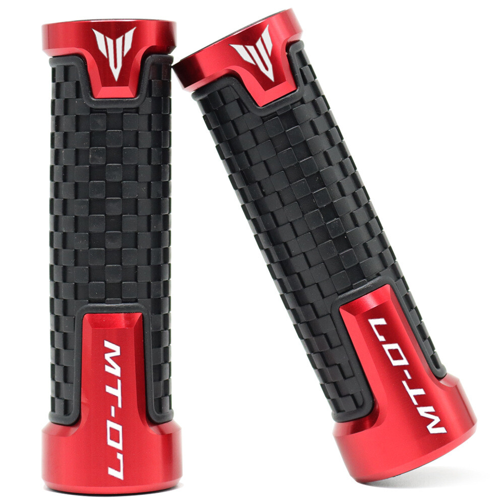 FOR YAMAHA MT07 MT-07 2014-2023 accessories rubber handlebar grip 22mm ...