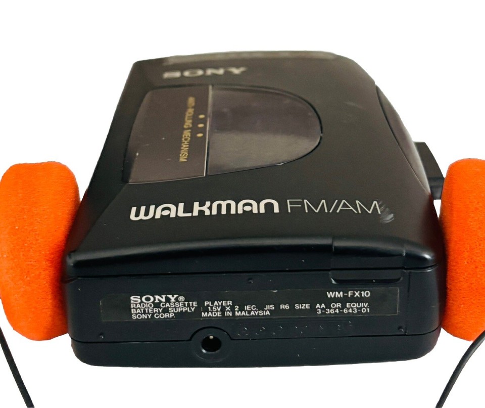 Vintage Sony Walkman WM-FX10 Cassette Player & AM/FM Radio | eBay