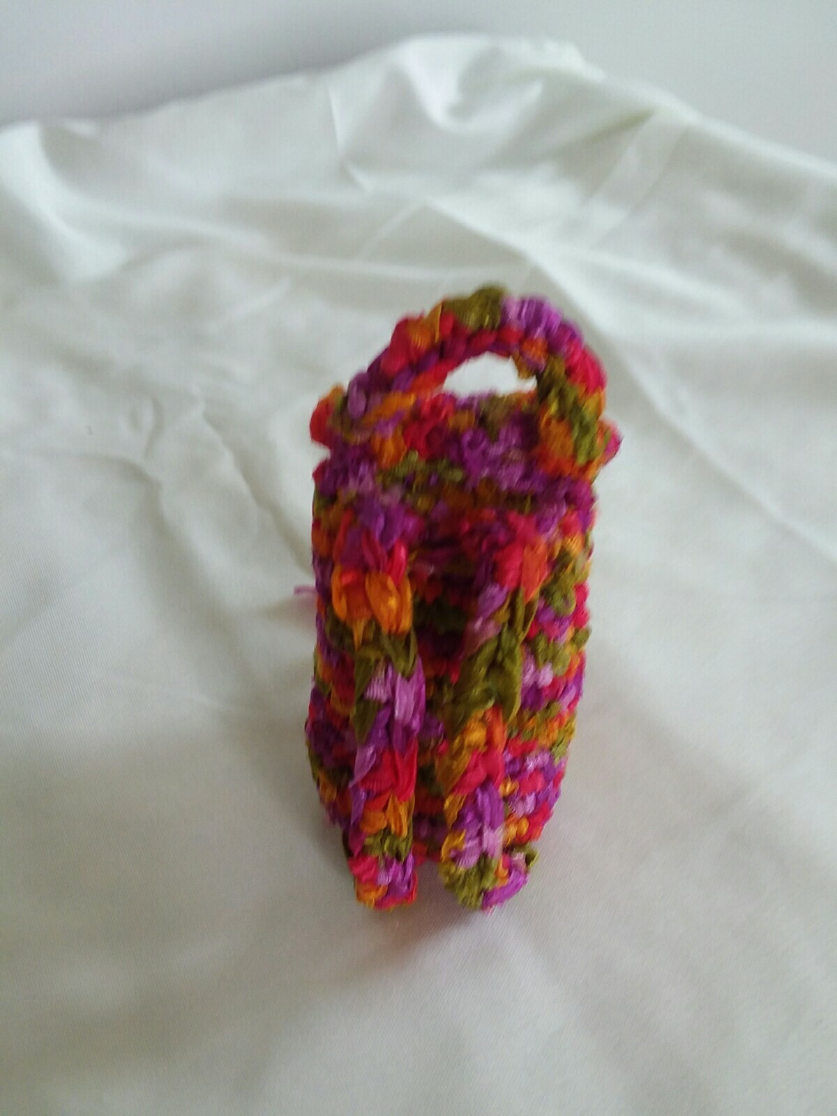 Set of 2 Handmade Crochet Mini Backpacks Key Chains/Key Rings/Bag,Purse ...