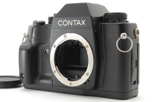 [MINT wCap] CONTAX RX Black 35mm SLR Film Camera Body C/Y Mount From ...