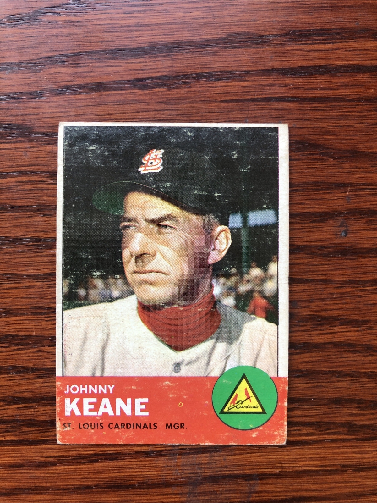 1963 TOPPS JOHNNY KEANE ST. LOUIS CARDINALS #166 Manager | eBay