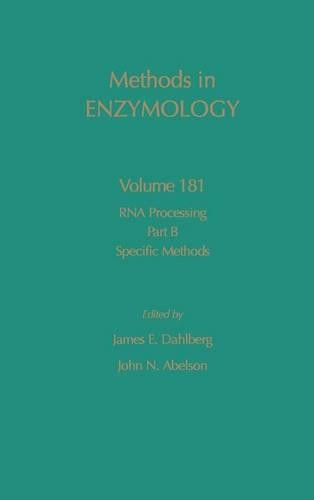 John N. Abelson RNA Processing Part B (Hardback) (UK IMPORT ...