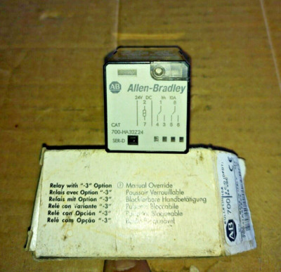 Allen Bradley Cube Relay 700-HA32Z24 Series D (24V DC) | eBay