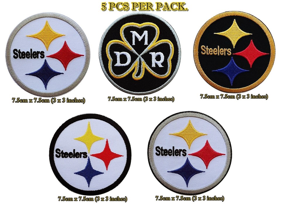 PITTSBURGH STEELERS NFL Football Patches Embroidery iron, sew(From Thai ...