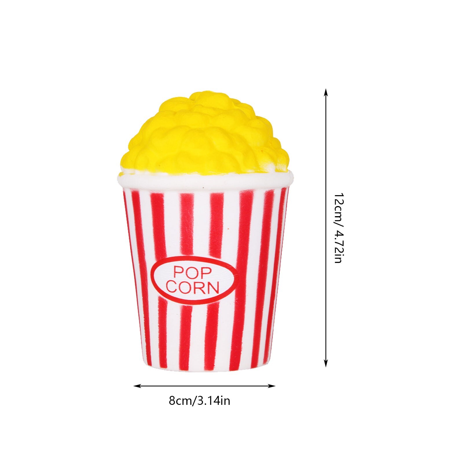 Push Bubble Simulation Decompression Slow Resilience Popcorn Toy For ...