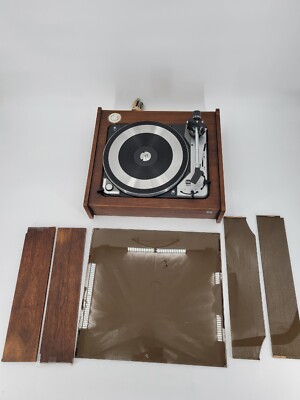 Vintage Dual 1019 Turntable Germany Needs Cartridge Dust Cover Needs ...