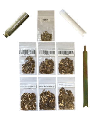 Kwikset Rekey Kit Rekeying Pin Kits 100 PC Bottom Pins 50 Top 3 Tools ...