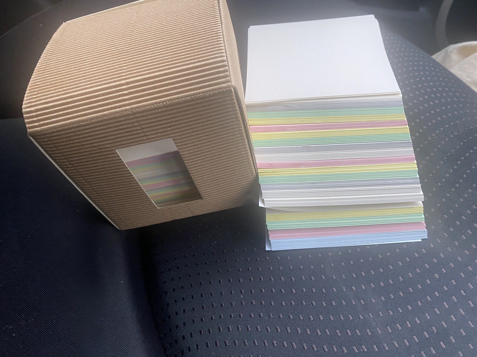 2 x 500 Loose Coloured Sheets Jotter Pad Block Memo Notepad Reminder ...