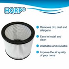 4-Pack HEPA Cartridge Filter for Shop-vac Wet / Dry Pickup, 903-04-00 ...