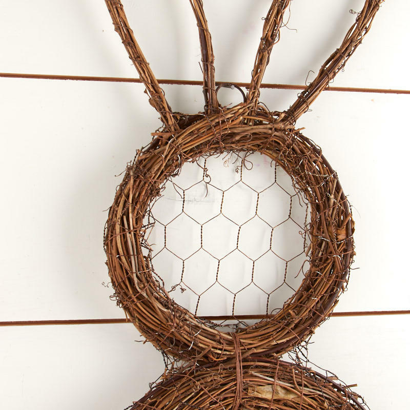 Factory Direct Craft 26" Natural Grapevine and Chicken Wire Bunny ...