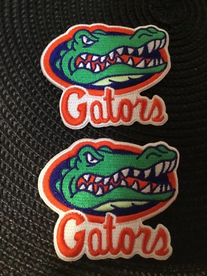 (2) UF FLORIDA GATORS Vintage Embroidered Iron On Patches Patch Lot | eBay