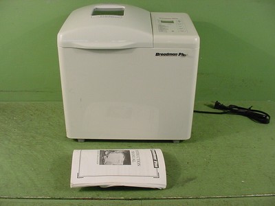 Breadman Plus Automatic Electric Bread Maker Model TR-700 With Instruction Book | eBay