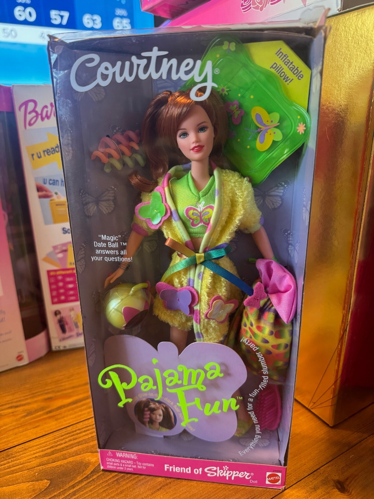 Vintage 1999 Pajama Fun Courtney Doll-Friend of Skipper-Red Hair-New in ...