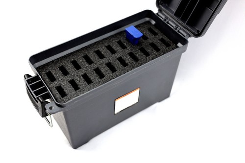 Foam fits Plastic Harbor Freight 30cal 30 caliber Ammo Can holds 20 ...