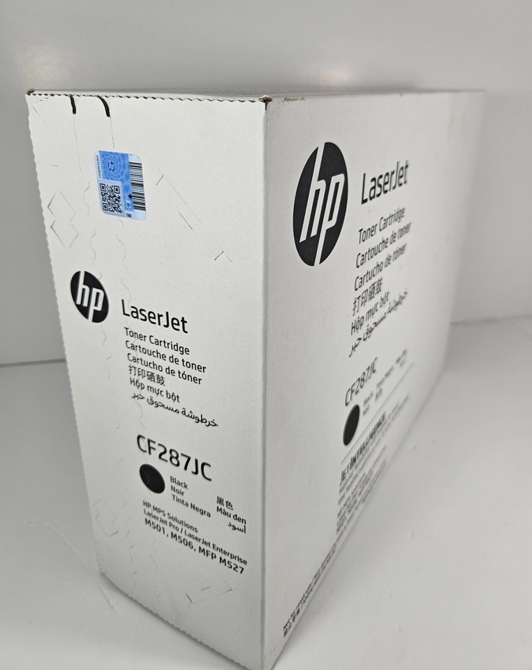 NEW SEALED! GENUINE HP 87X Black HIGH YIELD Toner CF287JC M506 M527 ...