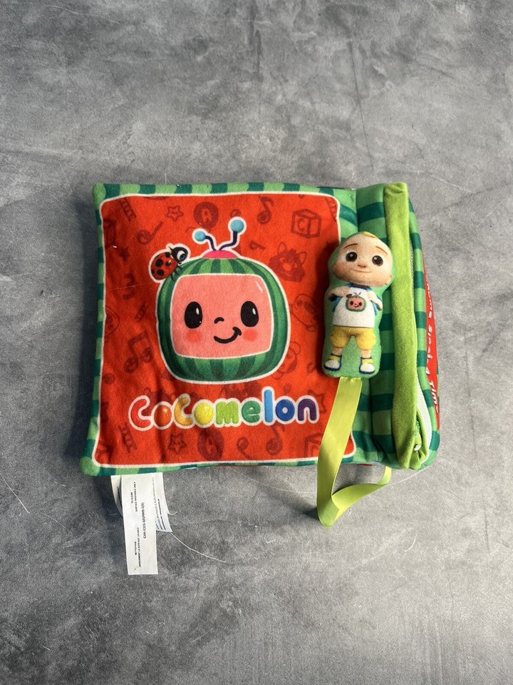 Cocomelon Nursery Rhyme Singing Time Musical Plush Puppet Soft Book | eBay