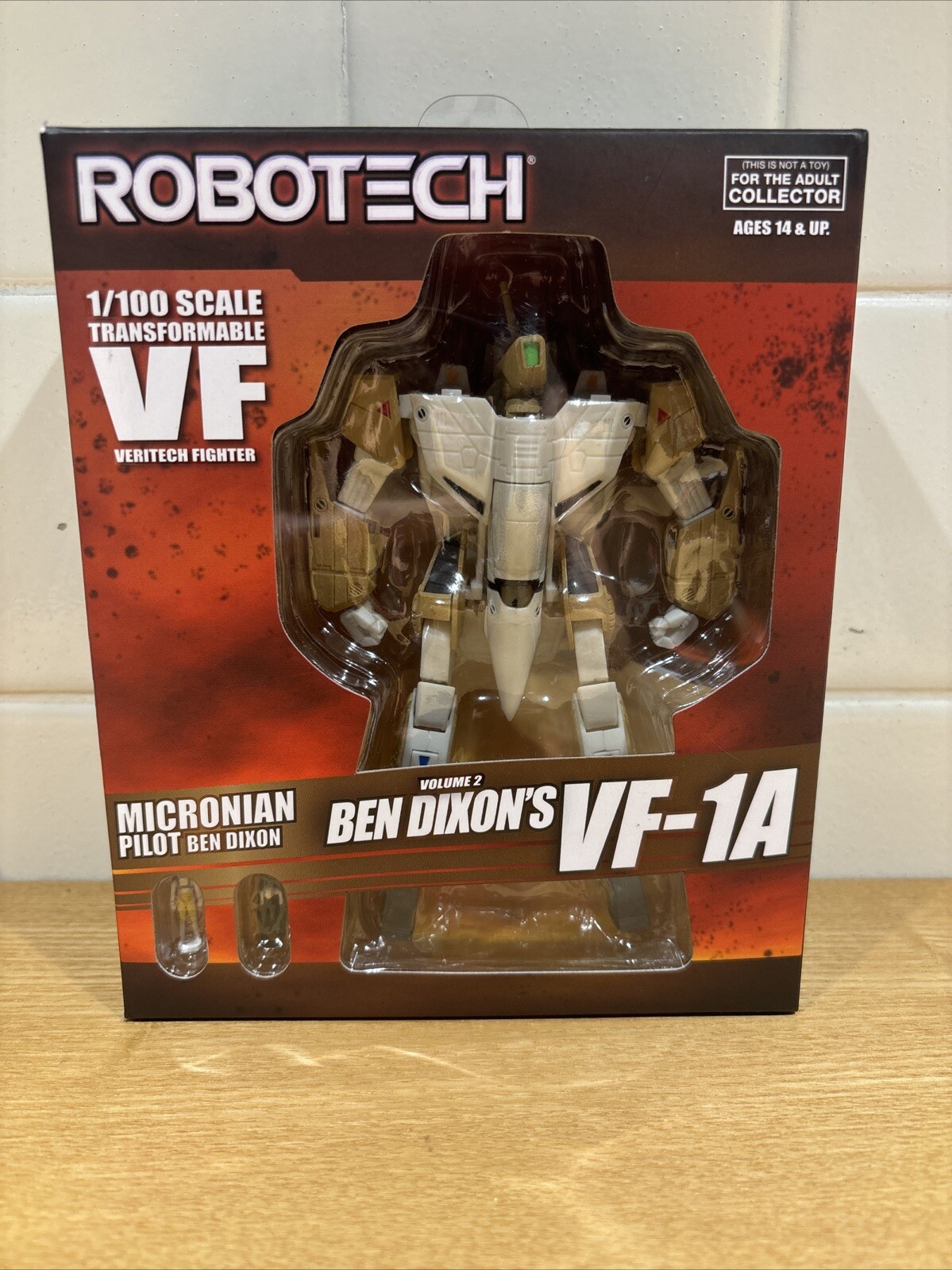 Robotech VF-1A Ben Dixon Toynami Veritech Fighter Vol 2 Action Figure ...